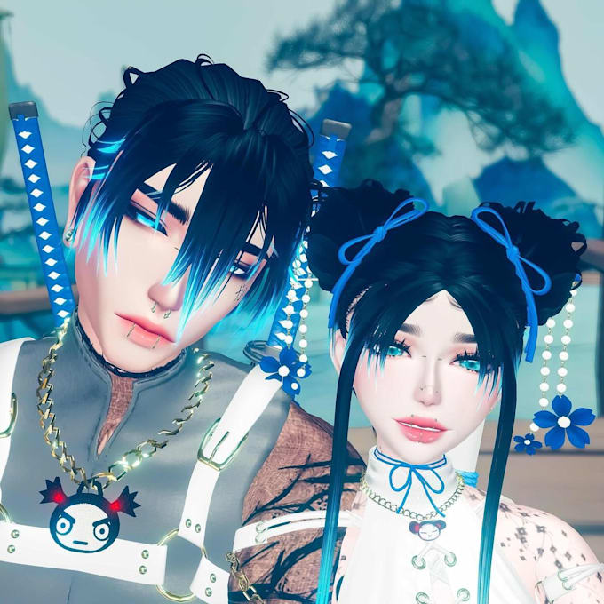 Custom vrchat avatar, vrc character, vr world avatar, 3d models, nsfw ...