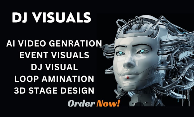 Create stunning dj visuals 3d models and stage designs for social media ...