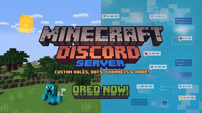 Setup the best minecraft discord server by Taimoormarketer | Fiverr