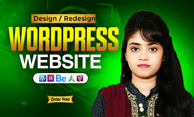 Build redesign or clone a high performance responsive wordpress website ...