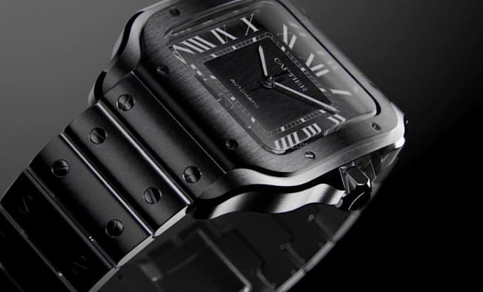 Make realistic 3d watch animation 3d watch design 3d model cgi 3d ...