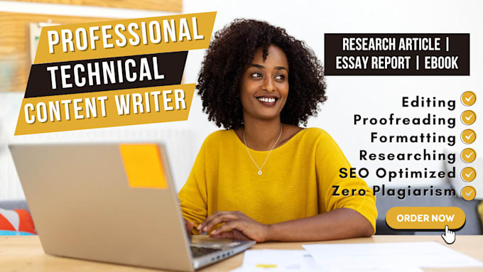 Write technical ebook, technical report, technical essay with workflow ...