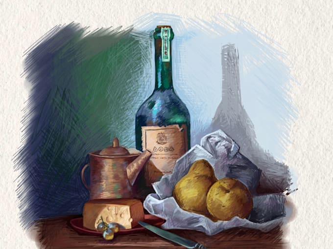 Draw portraits, objects, fanart, landscapes by Dinap24 | Fiverr