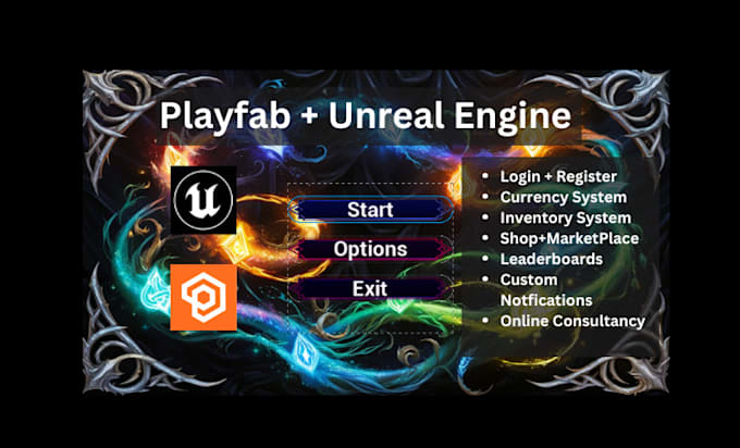 Integrate Playfab Register Login Inventory And Much More For Your Unreal Game By Hooriau Fiverr
