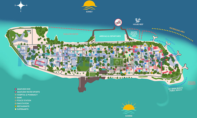 Make a site plan map illustration for your business by Devinaindrian ...
