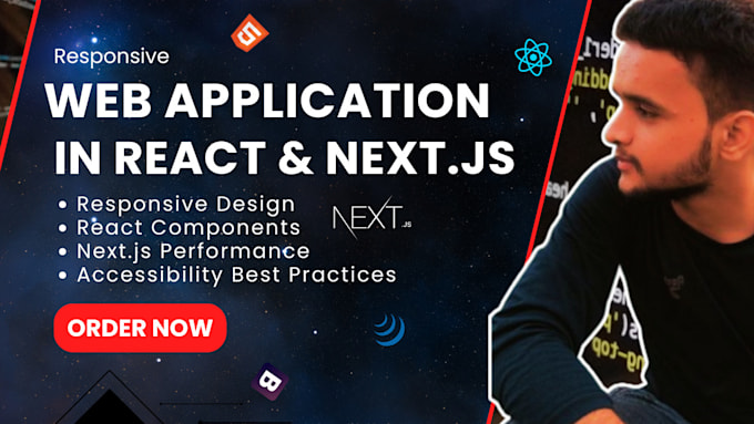 Build Responsive Web Front End In React Next Js Javascript Html Css By