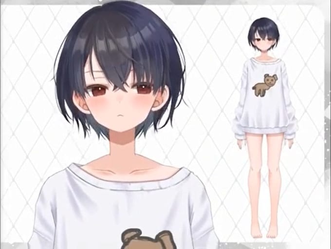 Draw and design live2d vtuber model, 2d animation, vtuber rigging ...