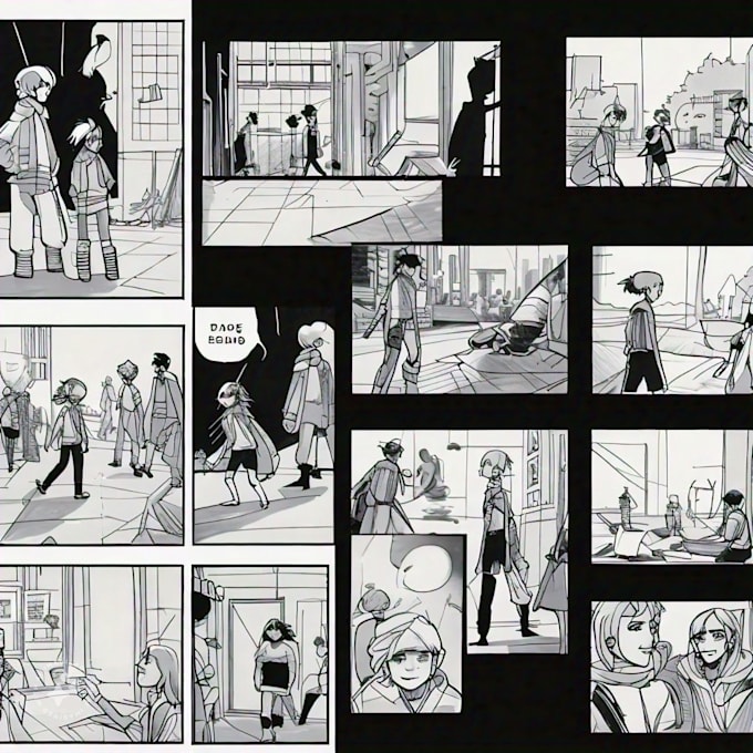 Create storyboard for your animation, game, script, commercial ...