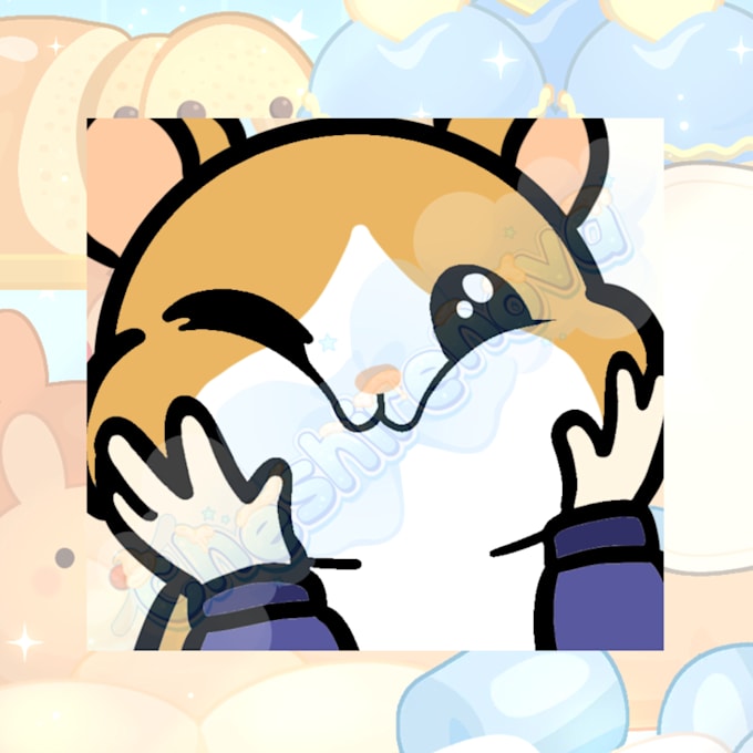 Draw discord twitch pet emojis by Cheshirenova | Fiverr