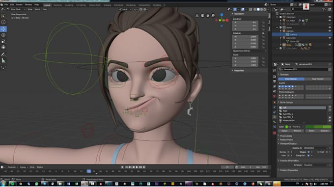 Convert fix koikatsu model, mmd, vrm model, vtuber, weight paint ...