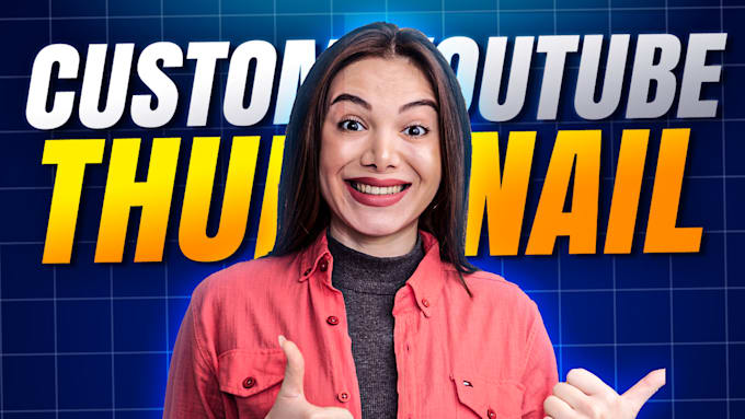 Design unique, cartoon, viral and custom youtube thumbnails by ...