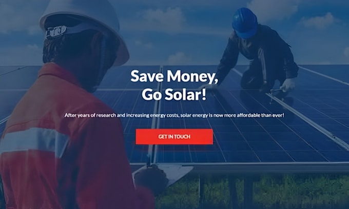 Design roofing website, solar website, construction website by Suzzy ...