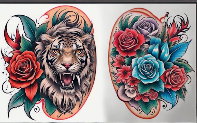 Create custom tattoo design, tattoo sleeve digital art by Dayjanguson ...