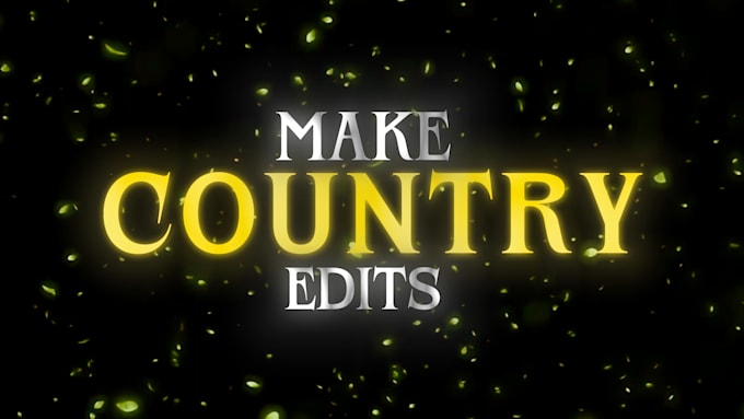 Create an edit for you on the subject of country by Lindacz44 | Fiverr
