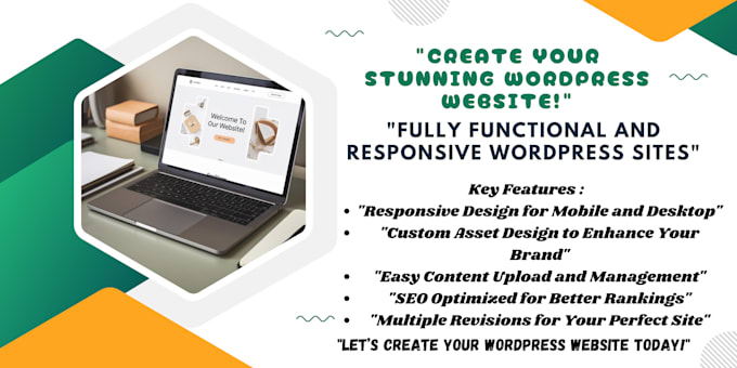 Create professional wordpress website design and development by Neha ...