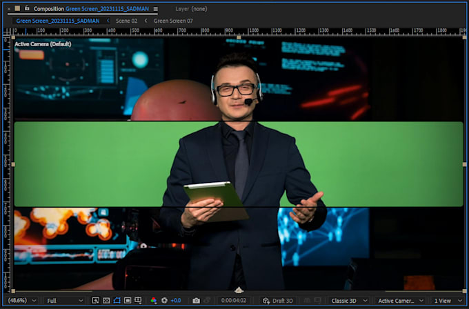 Do professional green screen, compositing, vfx for you by Csrblue | Fiverr
