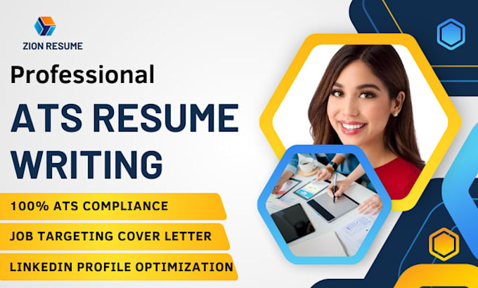 Write,design professional ats resume writing, optimize linkedin, cover ...