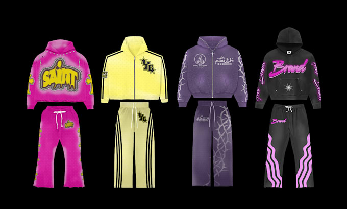Design a set y2k streetwear for your clothing brand by Twentyeightstds ...