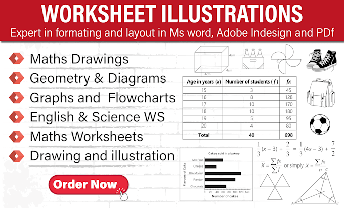 Draw diagrams, graphs, illustrations in msword, mathtype