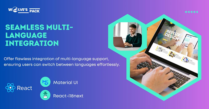 Add multi language support to your react app using react i18next by Hamoo_06 | Fiverr