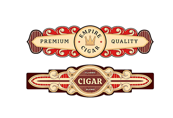 Design cigar brands label and box logo with new concept by Erin_nnedy | Fiverr