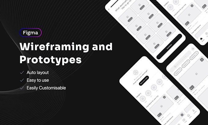 Design wireframes and prototypes in figma, mobile app design by ...