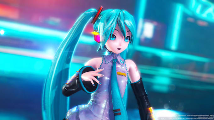 Do mmd motion, mmd model, vrchat, vroid, chibi character, fortnite map ...