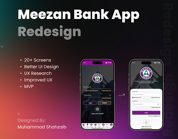 Design mobile app wireframes and hi fidelity design by Shah2a1b | Fiverr