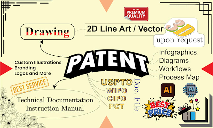 Create patent drawings, technical diagrams, and documentation by ...