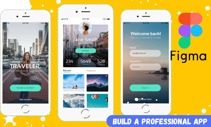 Design mobile app figma ui ux design dashboard design wireframe figma prototype by ...