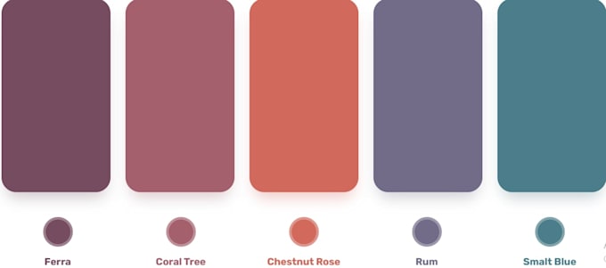 Create a color palette of your choice by Gabialinmafiot | Fiverr