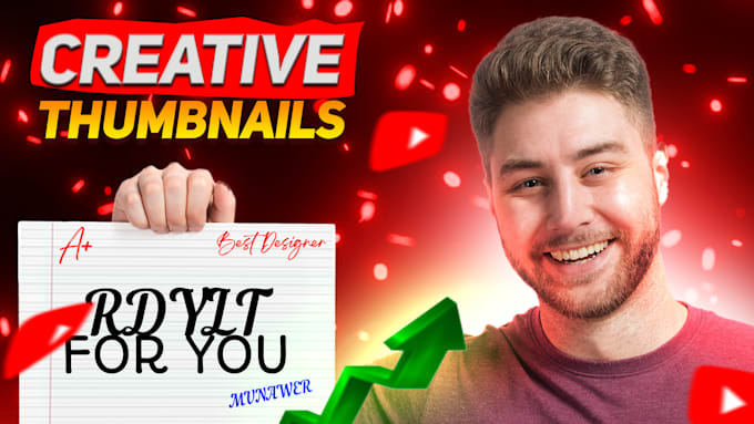 Make awesome thumbnails that grab attention by Highschoolearn | Fiverr