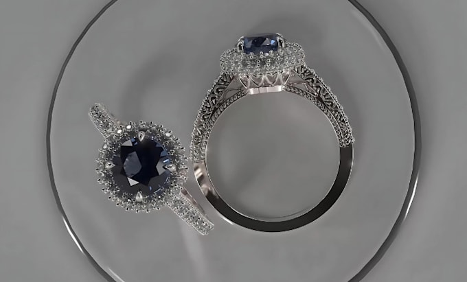Create 3d jewelry animation 3d jewelry design 3d wristwatch 3d product ...