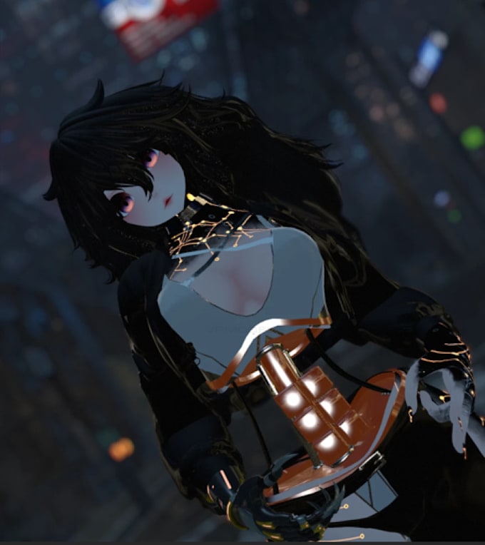 Custom a captivating vrchat model for you by Annex_3 | Fiverr