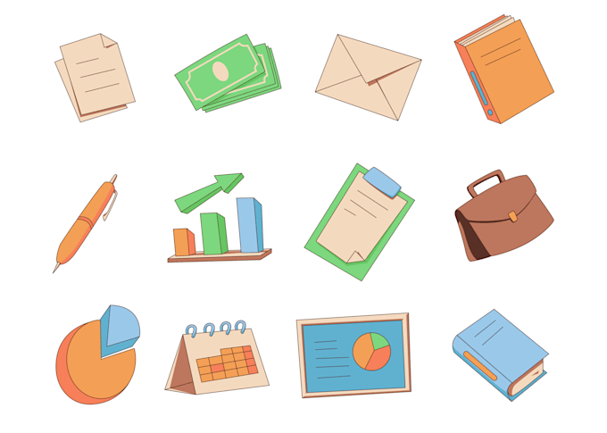 Create custom vector icons for you by Renaldy_afif | Fiverr