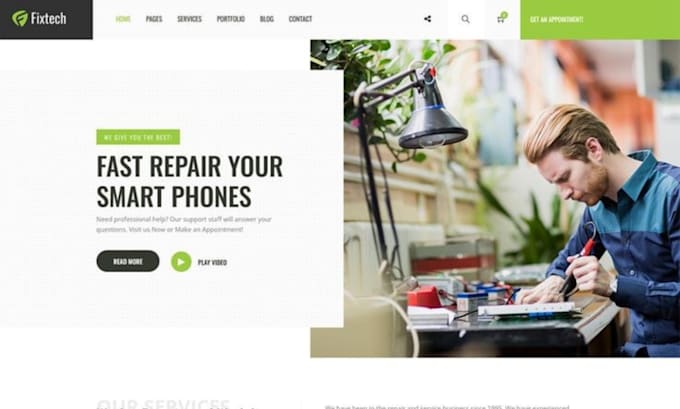 Computer repair website phone or mobile repair website laptop repair ...