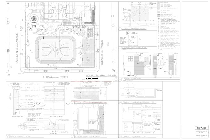 Create shop drawings, sections, and elevations by Claire_kirn | Fiverr