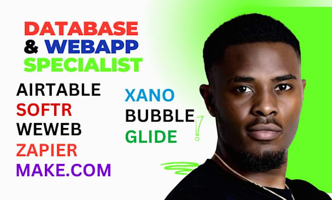 Design Database Backend Webapp With Airtable Xano Weweb Softr Bubble Glide By Jacobmike1 3391