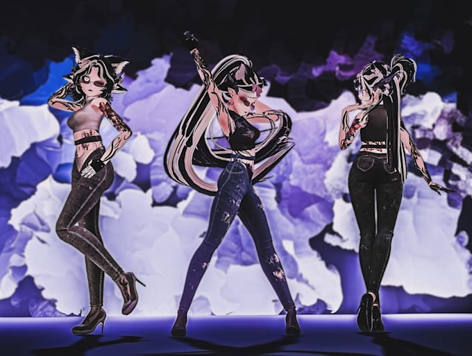 Upload, edit, dps and create your vrchat avatar, furry vrchat, vrc ...