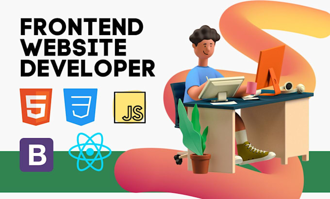 Design your frontend using html, css, react and animations by Anishkumar_dev | Fiverr