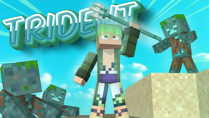 Make a cinematic minecraft miniature, art by Paburozan | Fiverr