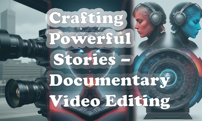 Do documentary style video editing for engaging storytelling by Msaeed386 | Fiverr