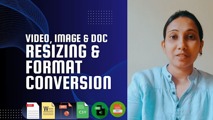 Do video, image and document resizing and format conversion by Tasks_skills | Fiverr