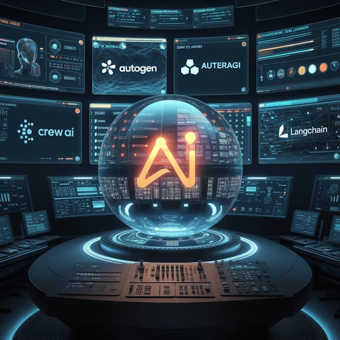 Build ai agents with crewai autogen langchain autogpt by Musa_khan_1997 | Fiverr