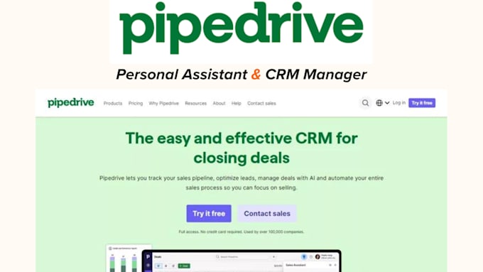 Setup pipedrive crm pipedrive workflow pipedrive crm automation pipedrive expert by Dam_sell ...