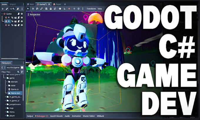 Create godot game bot telegram game bot 3d 2d godot game bot by Fattybae | Fiverr