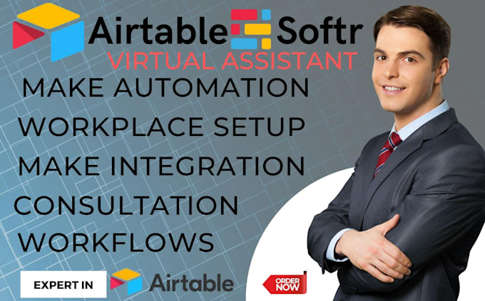 Setup Make Com Automation Airtable Database Create Softr Website