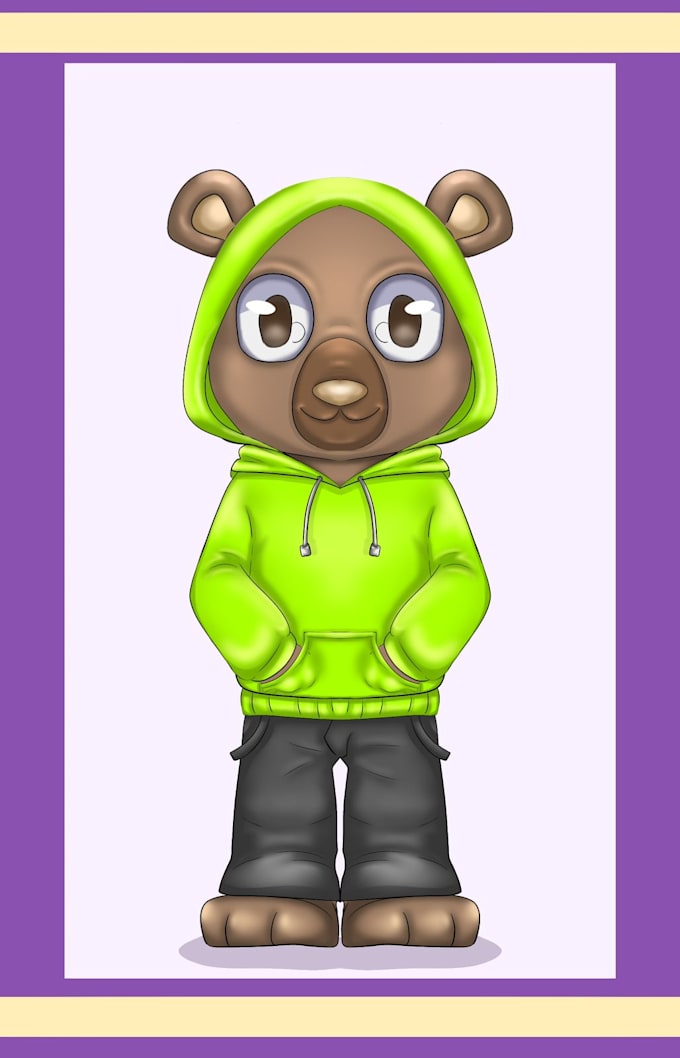 Design live2d vtuber model, 2d vtuber rigging, by Amelia_designs5 | Fiverr