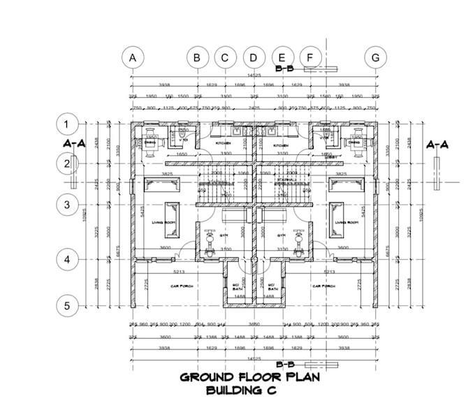 Do, mep drawing, floor plan, site plan layout, plot plan city permit in 24hrs by Lopez938 | Fiverr