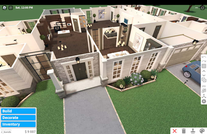 Build you a custom bloxburg house by Peruuh | Fiverr
